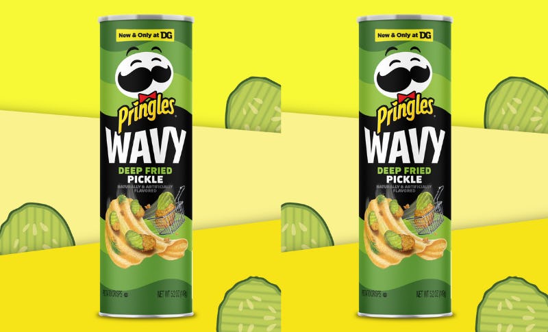 Here's Where To Buy Pringles Deep Fried Dill Pickle Chips For A Tangy ...