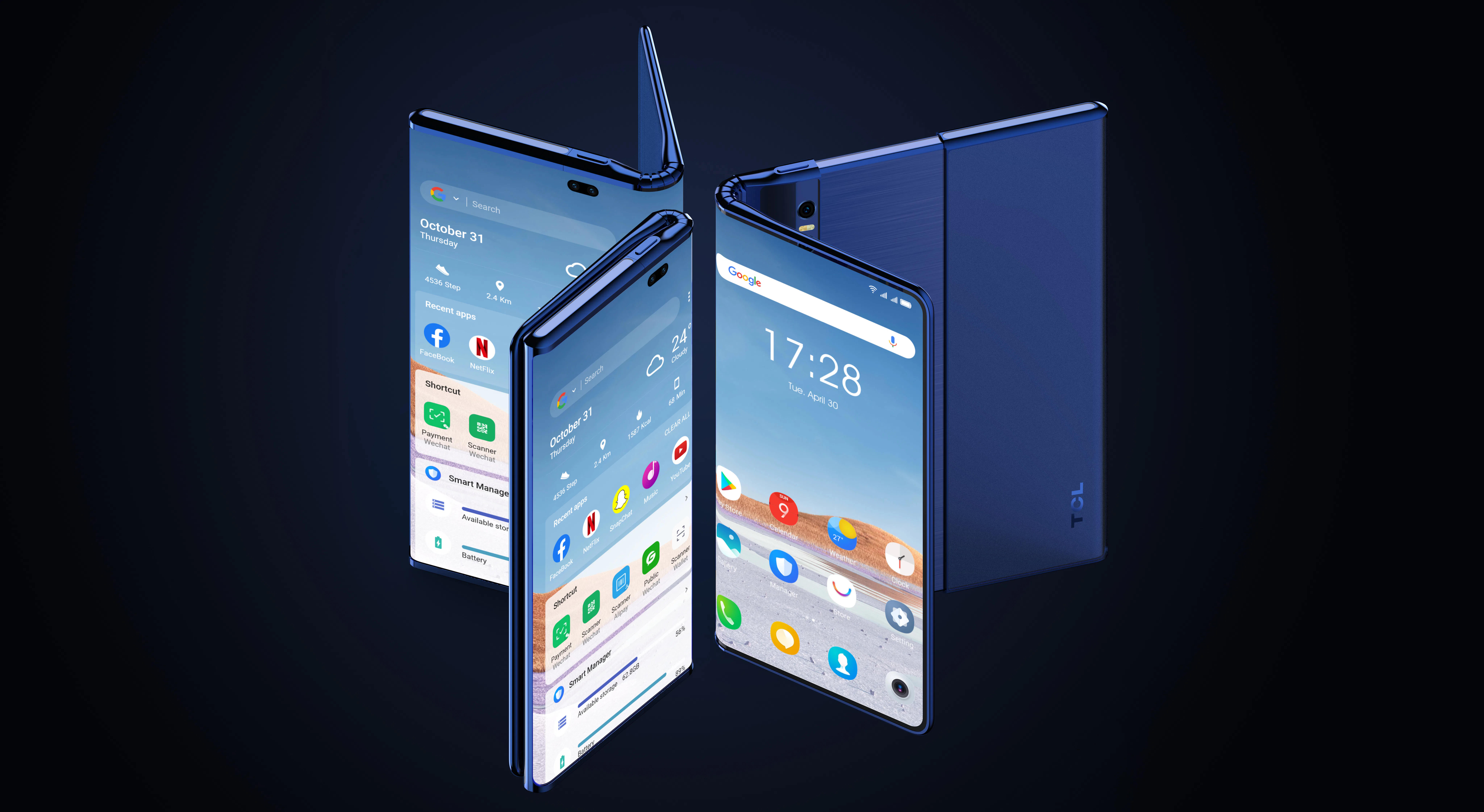 TCL’s Fold ‘n Roll phone folds and slides open into a 10-inch tablet