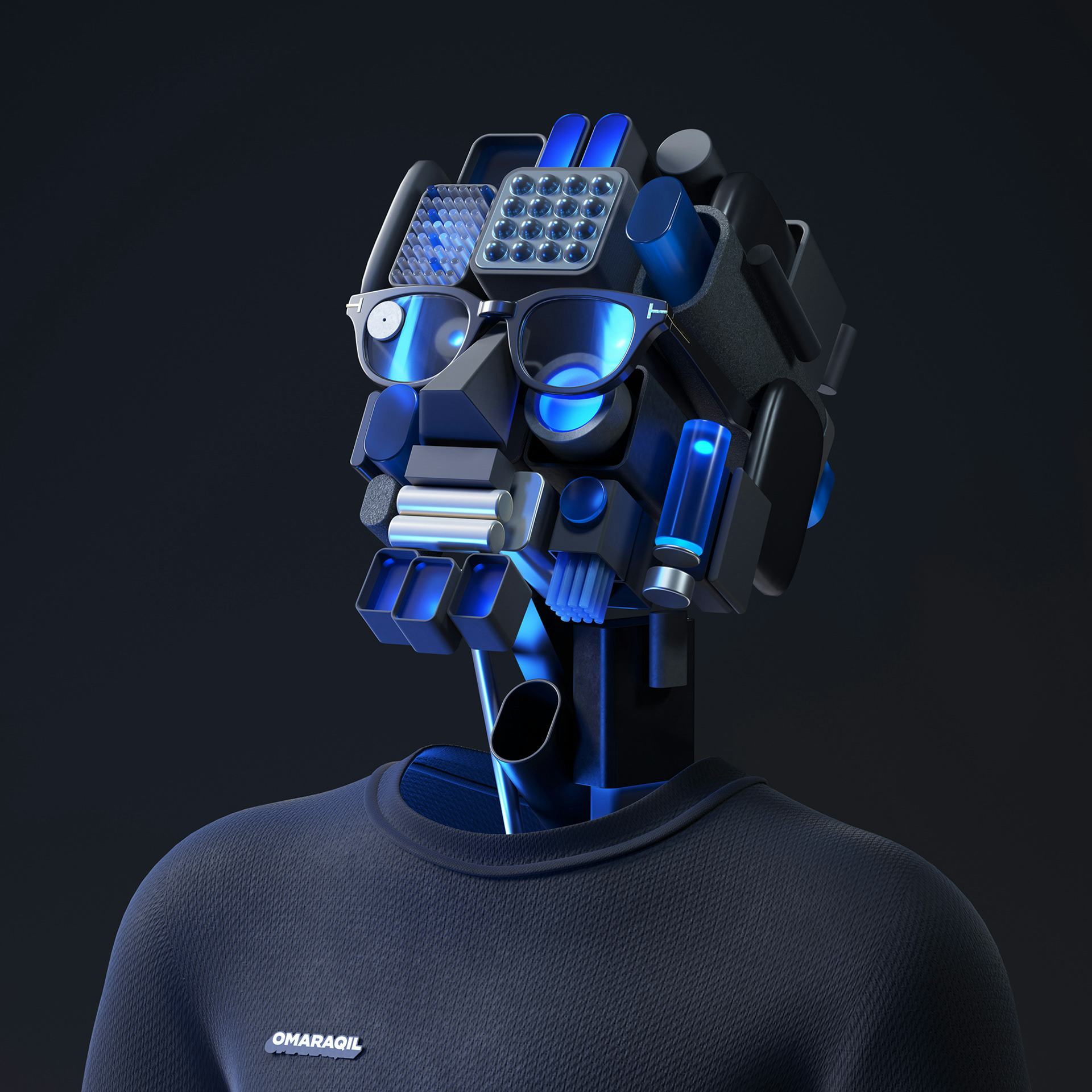 These geometric self-portraits will blow your spherical mind