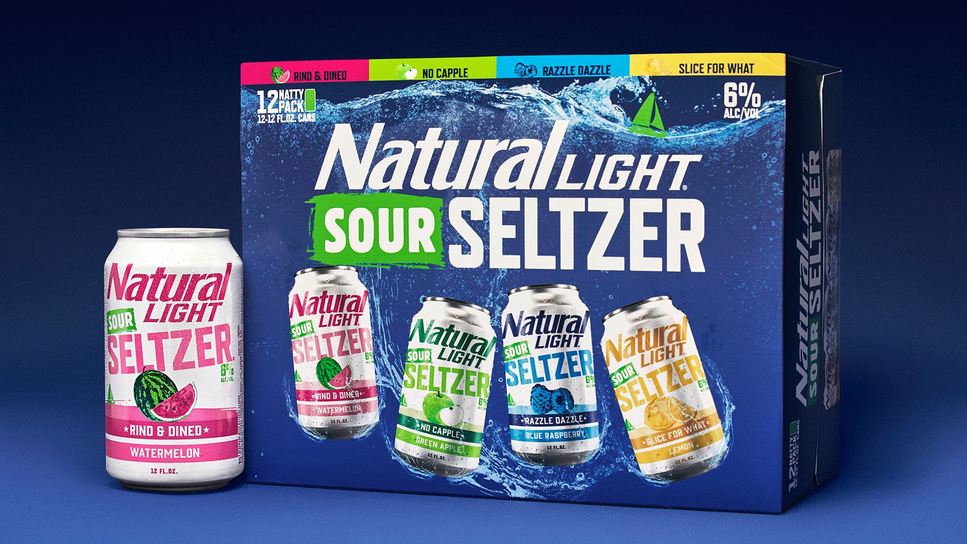 Natty Light Sour Seltzers Are Here Just In Time For Summer
