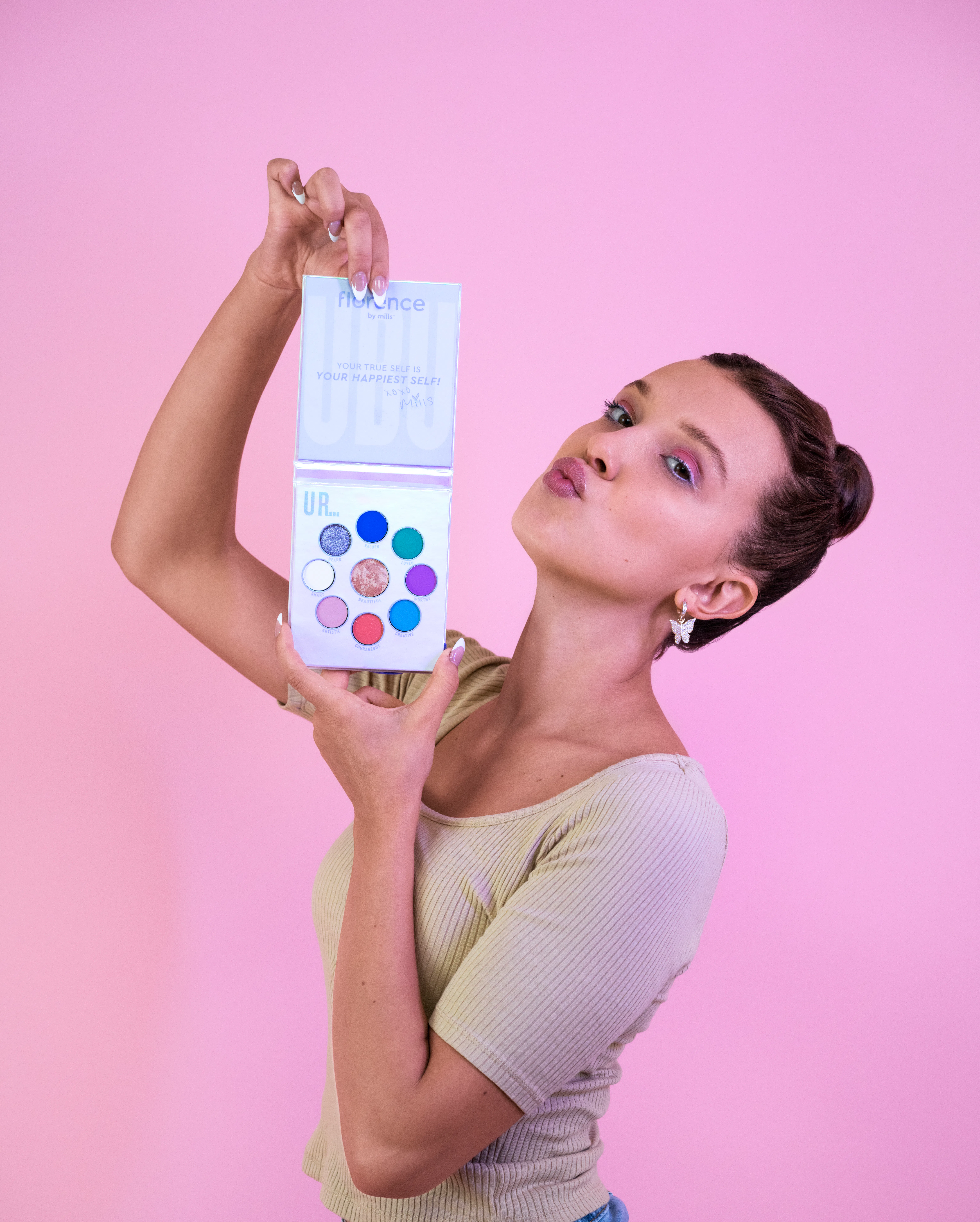 Millie Bobby Brown Wants You to Wear Colorful Eye Makeup This Summer