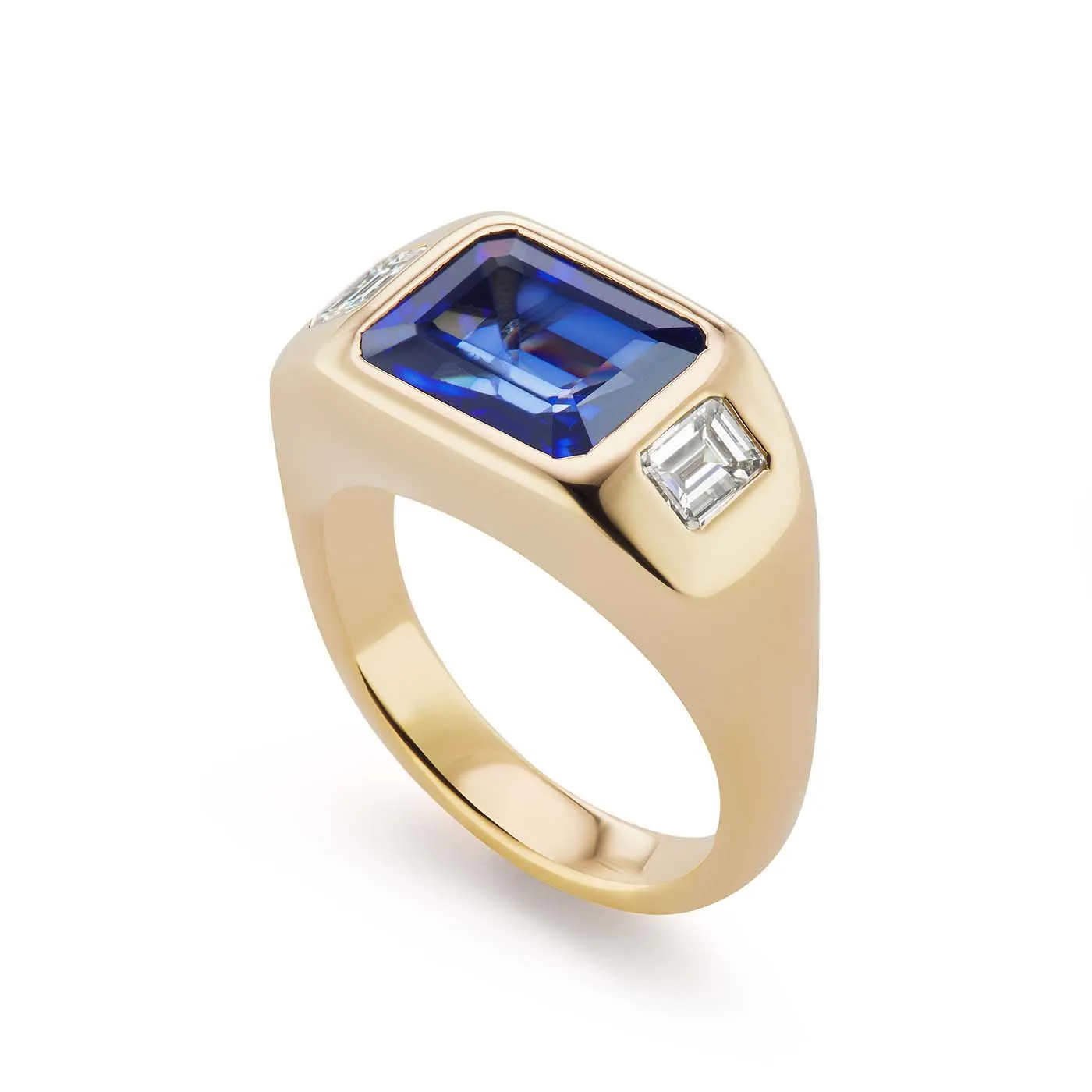 15 Flush Setting Engagement Rings For The Unique Bride