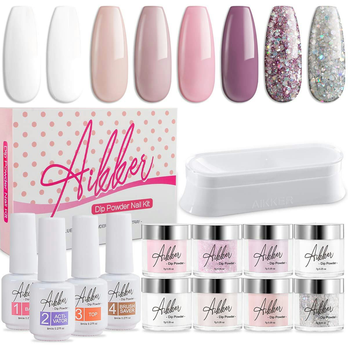 How To Use A Nail Dip Powder Kit At Home, According To Pros