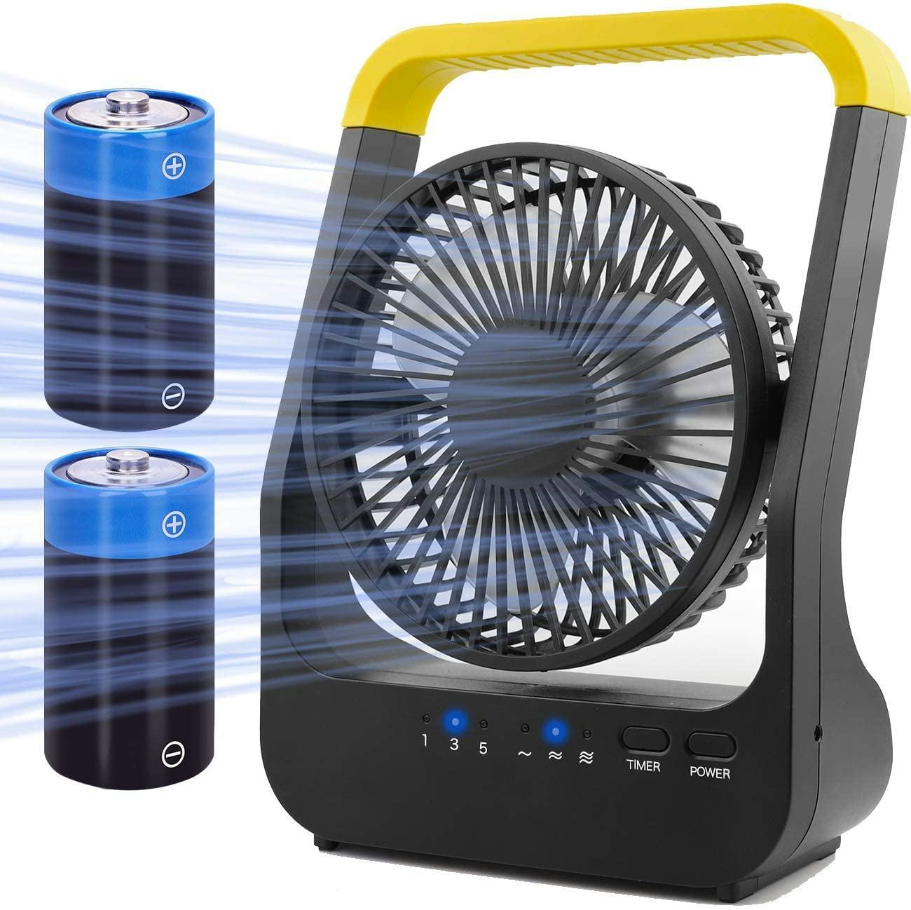 The 5 Best Battery-Operated Fans