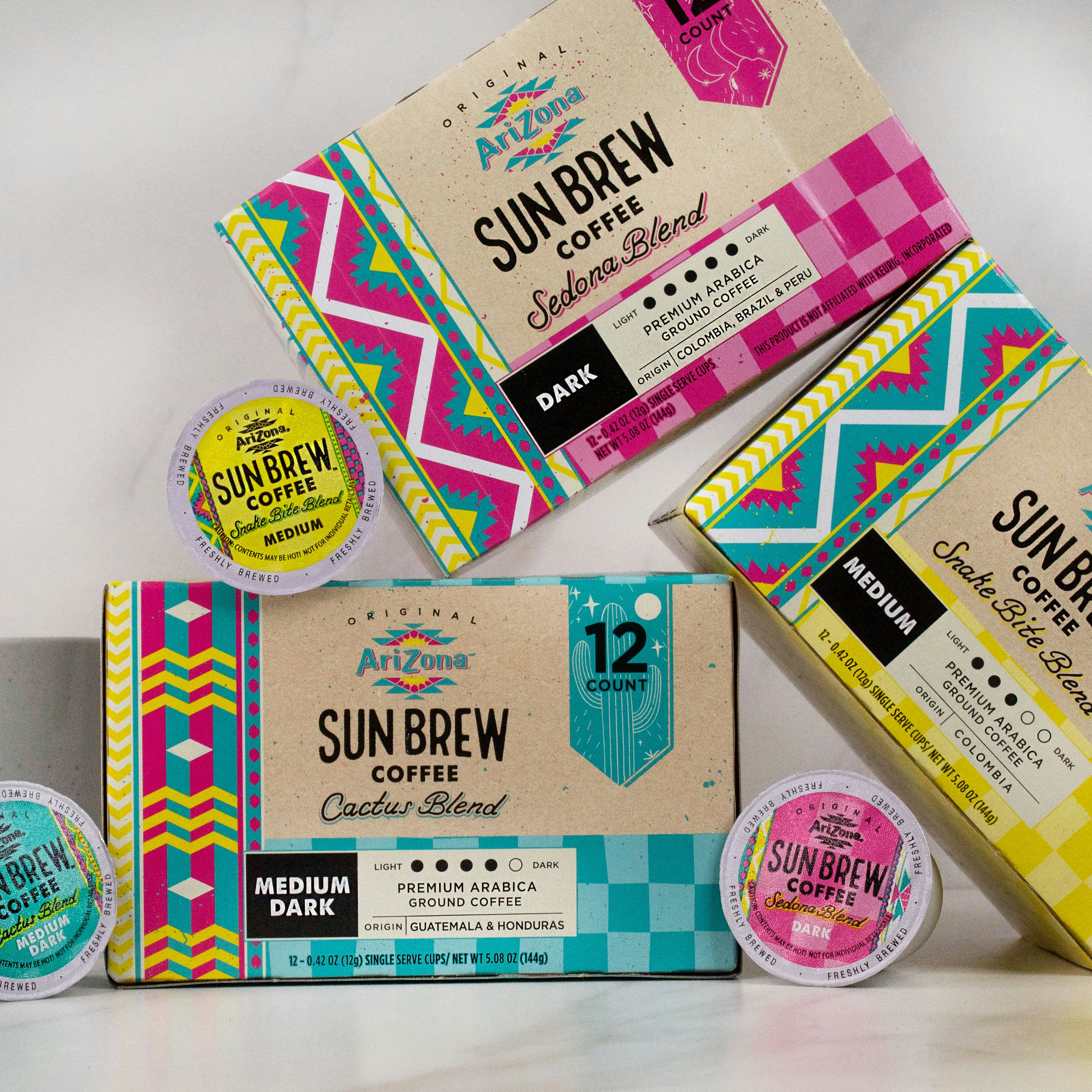 AriZona Beverages' Sun Brew Packaged Coffee Will Perk You Up At Home