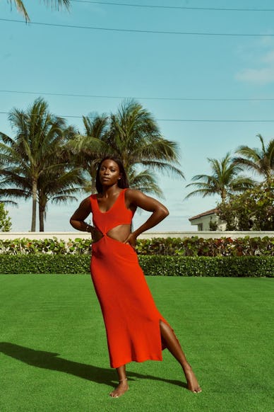 Tennis Champ Sloane Stephens Releases Solid & Striped Swim Collection