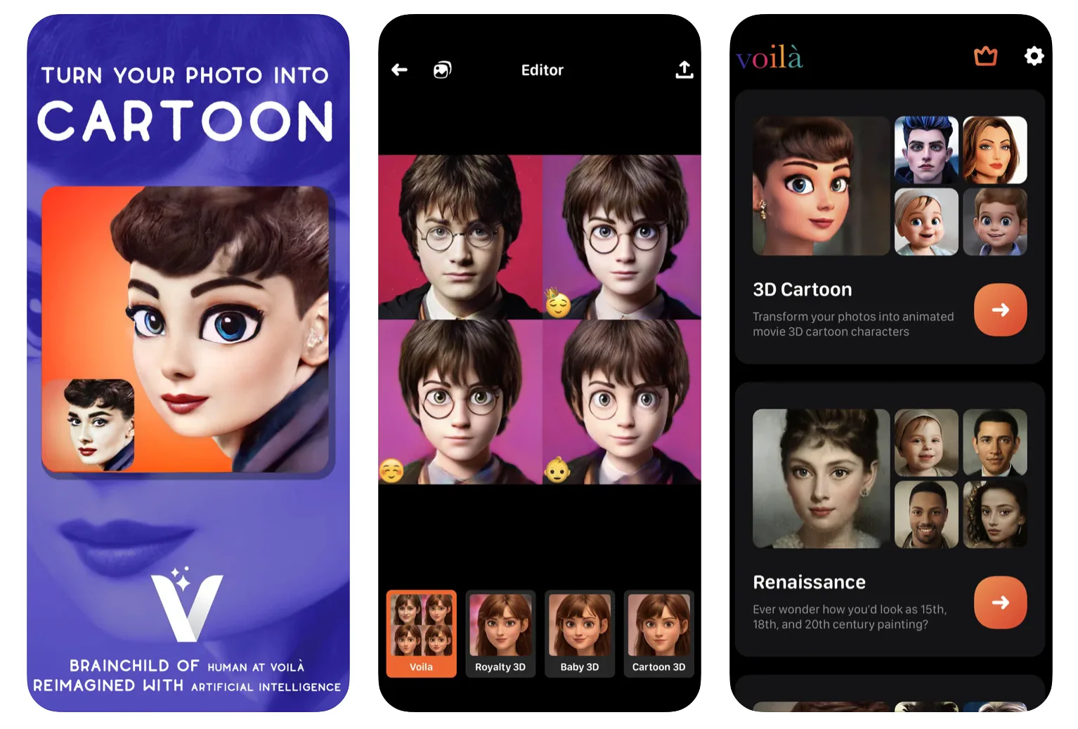 Use Voilà App's Cartoon Face Filter To "Disneyfy" Yourself