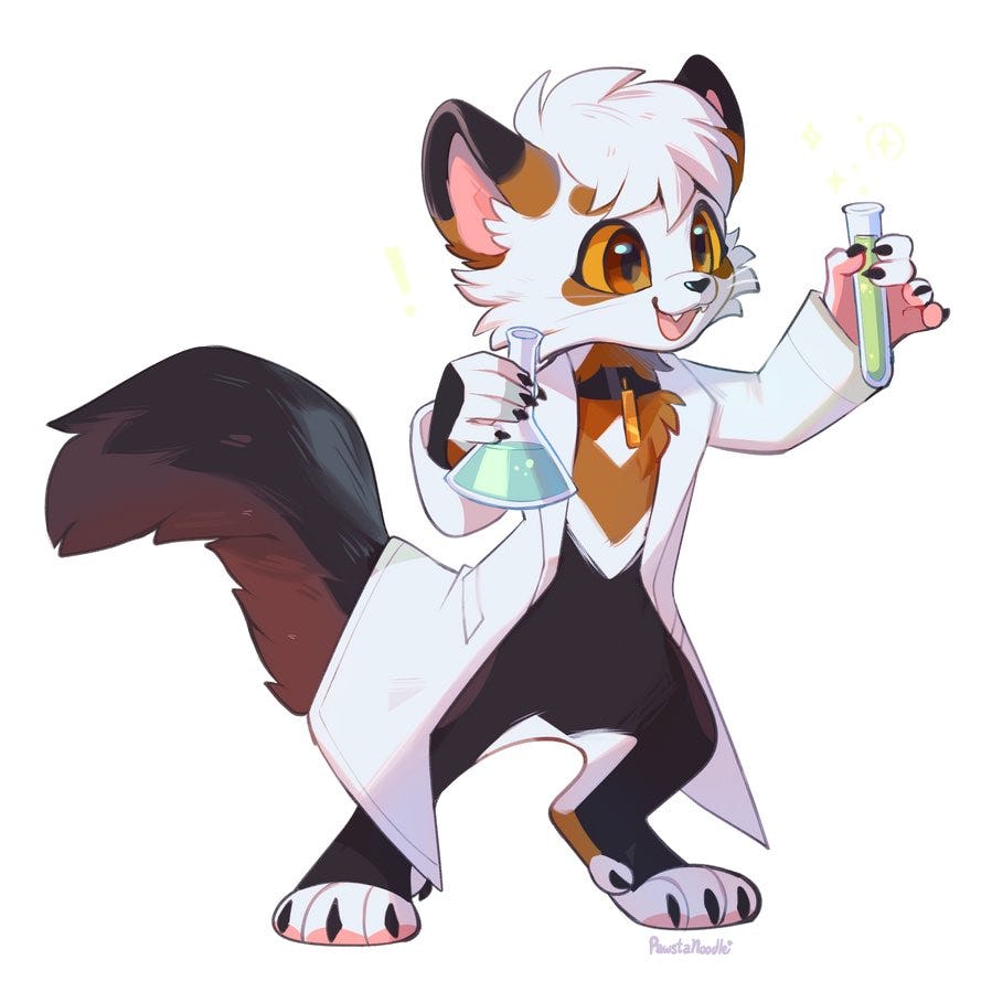 This furry scientist won't let Twitter's COVID pessimists kill her vibe