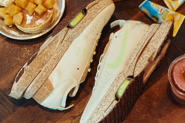 Nike's ‘Happy Pineapple’ sneakers use leather made from the fruit