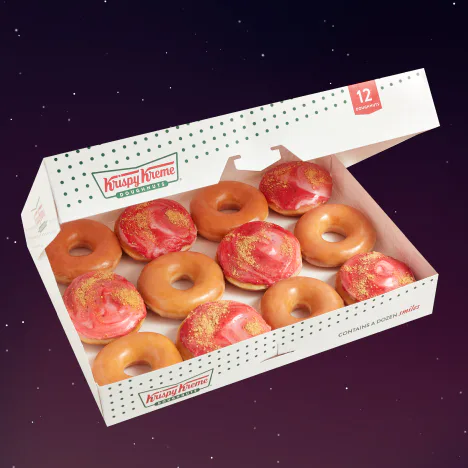 Krispy Kreme's Strawberry Supermoon Doughnut Is A Limited-Time Treat