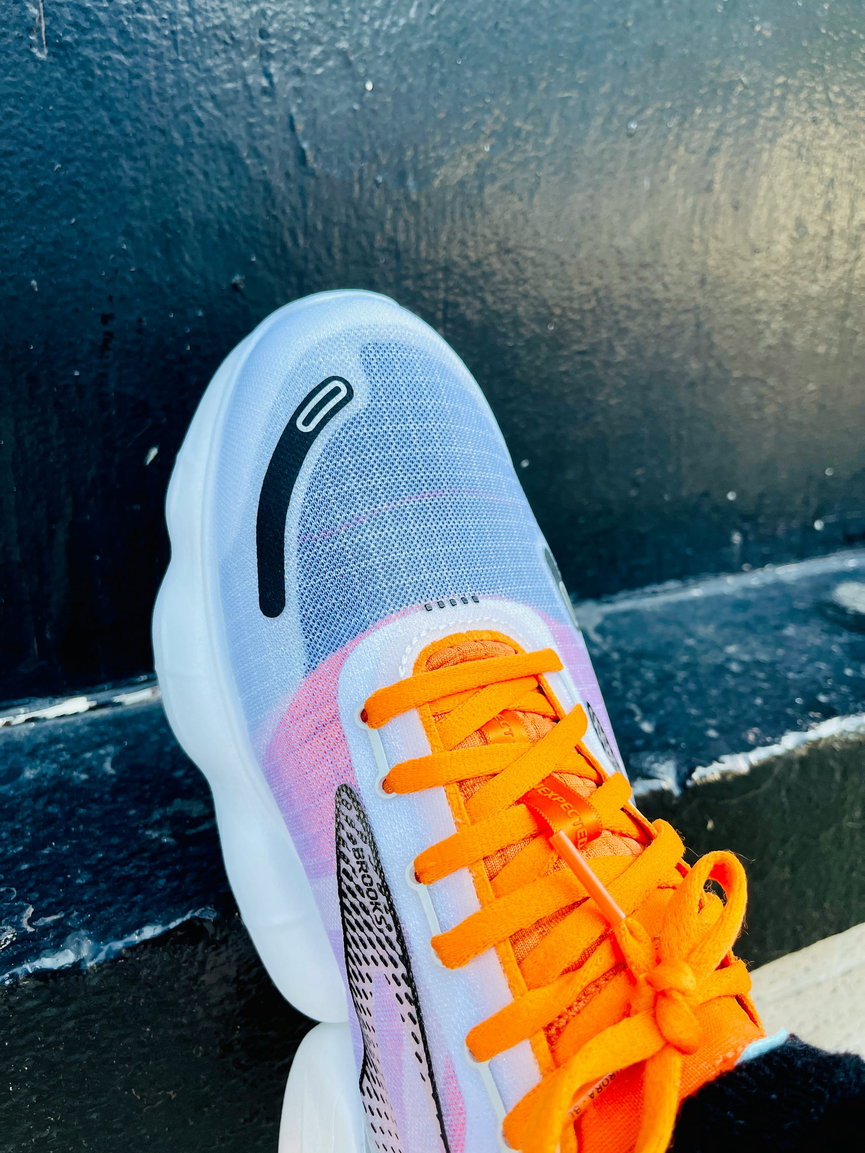 Wearing Brooks' Aurora-BL running shoes: A 'gravity-defying' ride