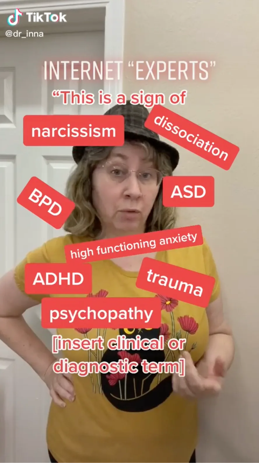 Meet Dr. Inna, the psychology professor fact-checking TikTok