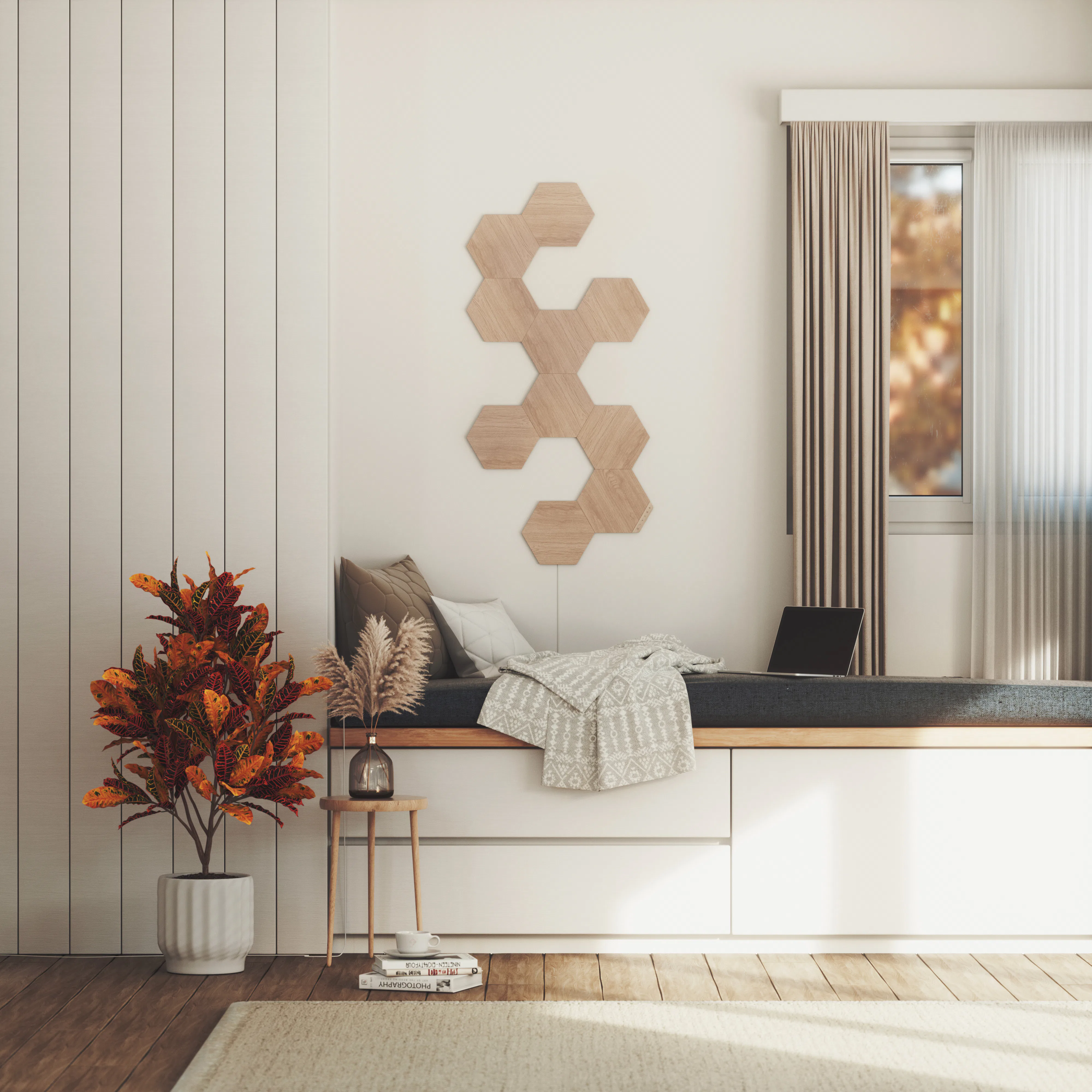 Nanoleaf's new ‘Elements’ light panels are designed to match your decor