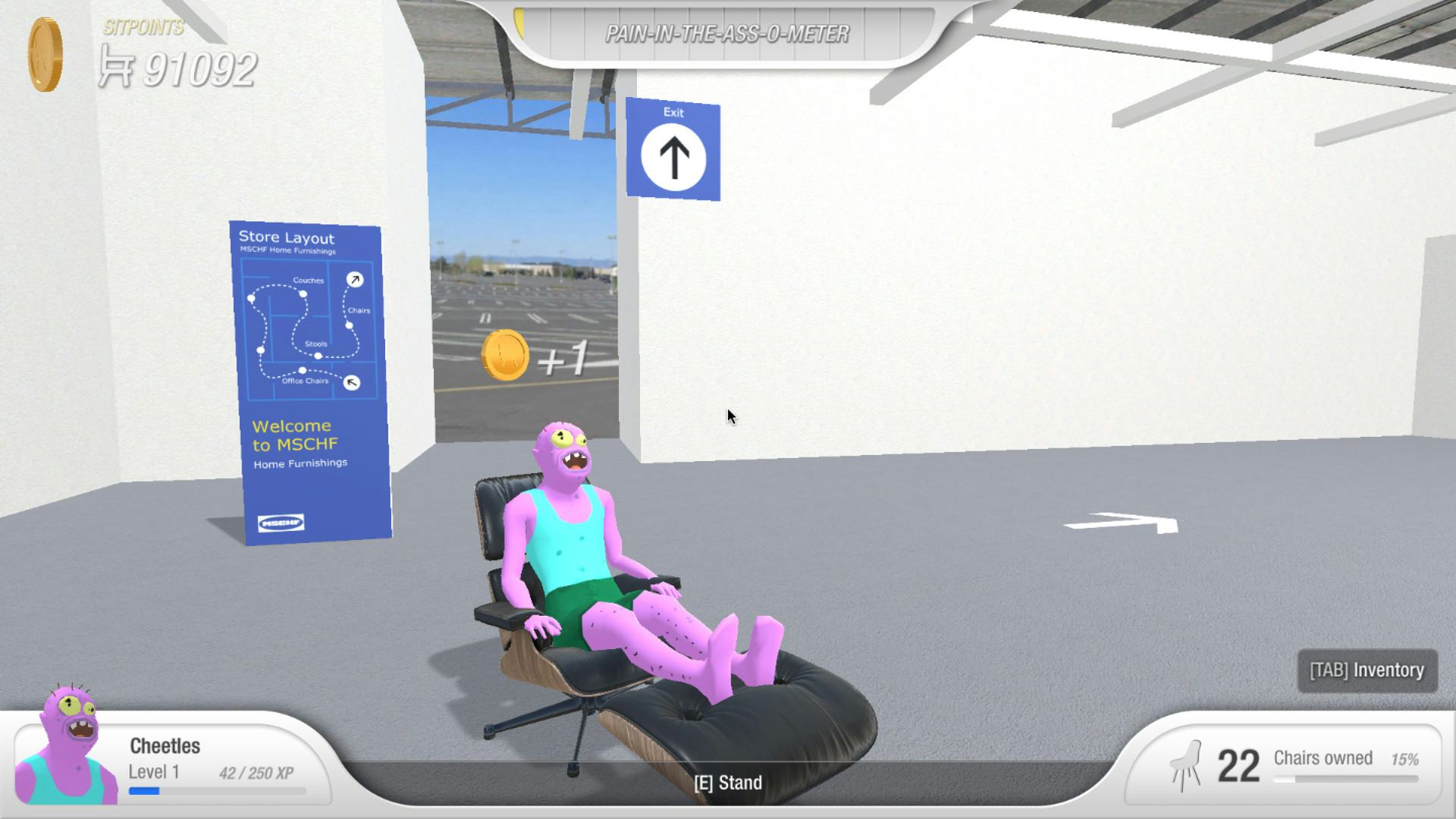 'Chair Simulator' is a game about sitting on your ass