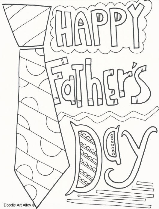 21 Happy Father's Day Coloring Pages You Can Print From Home