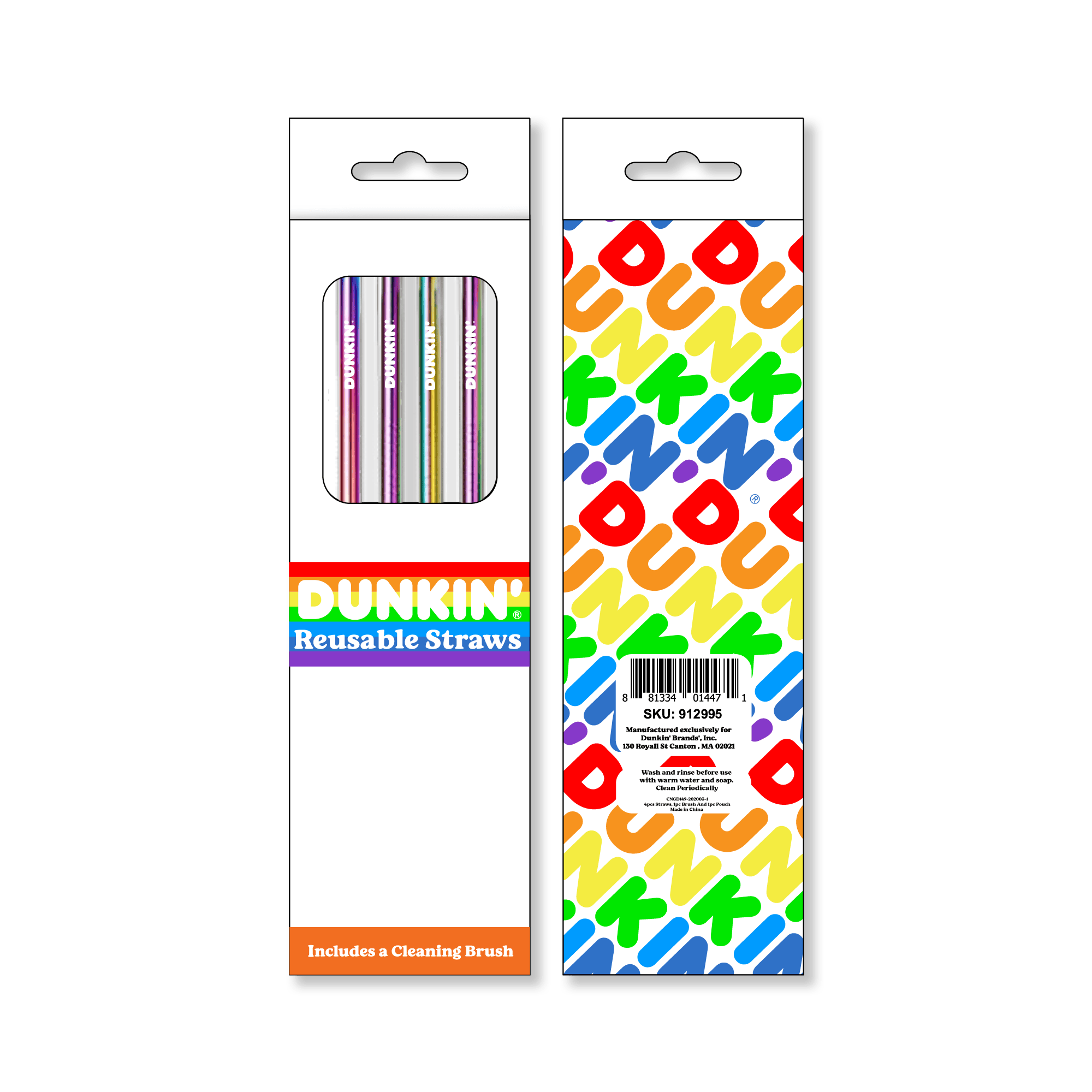 Dunkin's Pride 2021 Cup, Merch, & Donut Are A Rainbow Dream