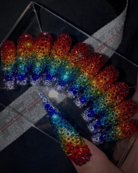 Nail Artist Vivian Xue Rahey On Her Ornate Press-On & Acrylic Nails