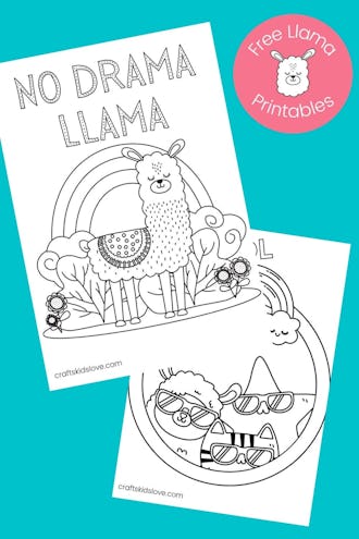 19 Cute Llama Coloring Pages You Can Print To Your Heart's Content
