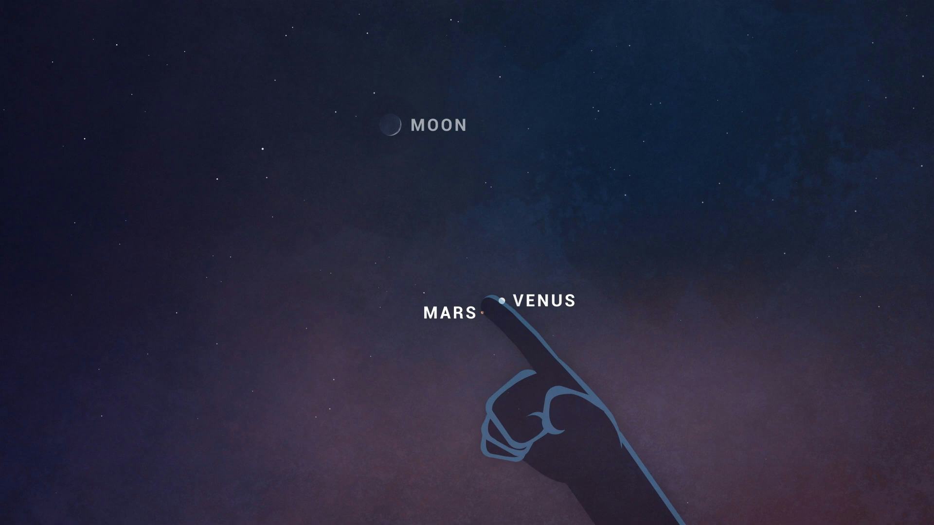 Venus and Mars align: How to spot celestial conjunctions