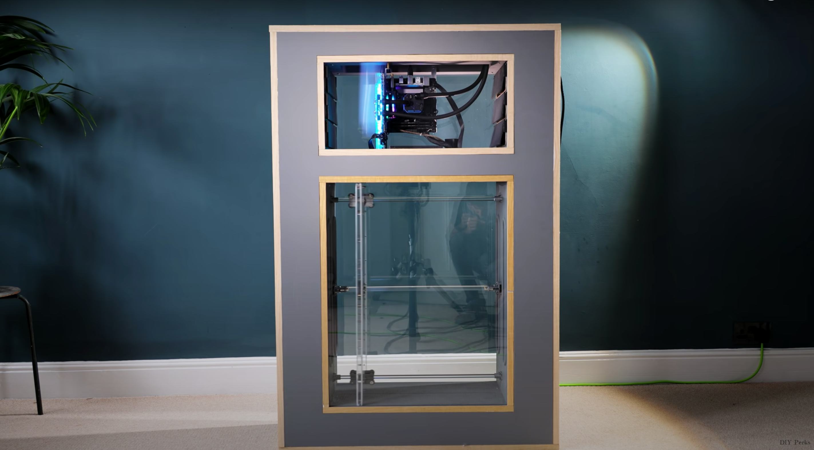 This YouTuber built a 'breathing' PC that cools without any fans