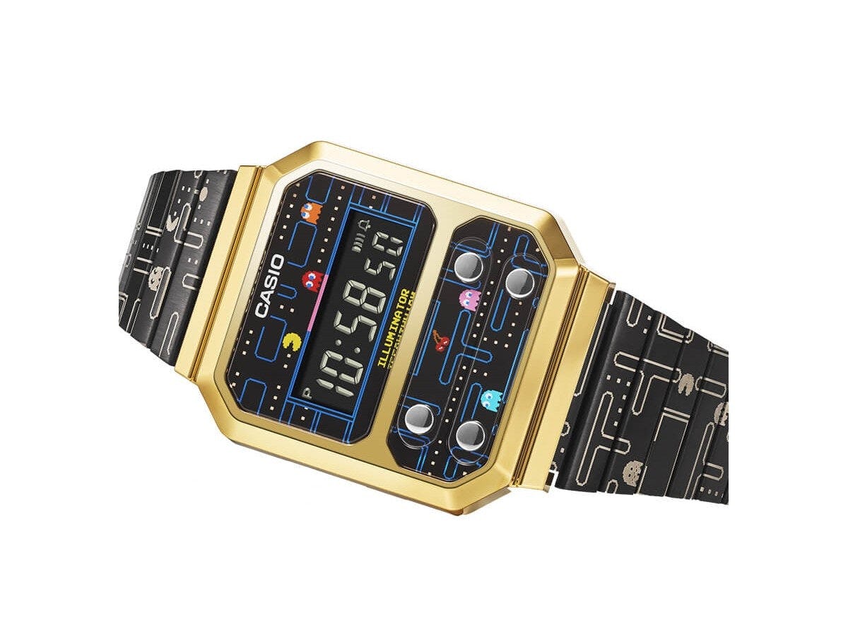 We totally need this Japan-only Pac-Man Casio watch