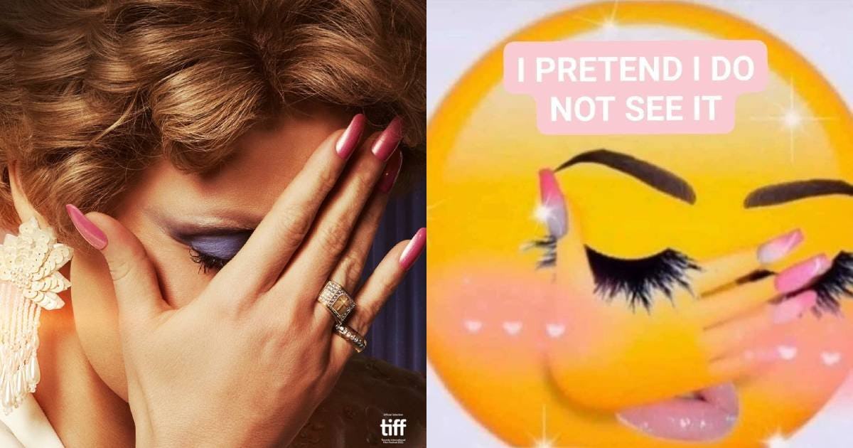 Jessica Chastain Recreates an Iconic Meme in the ‘Tammy Faye’ Poster