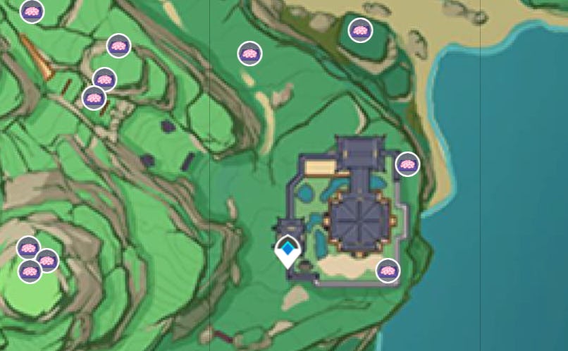 'Genshin Impact' Sakura Bloom locations: 4 places to farm in Inazuma