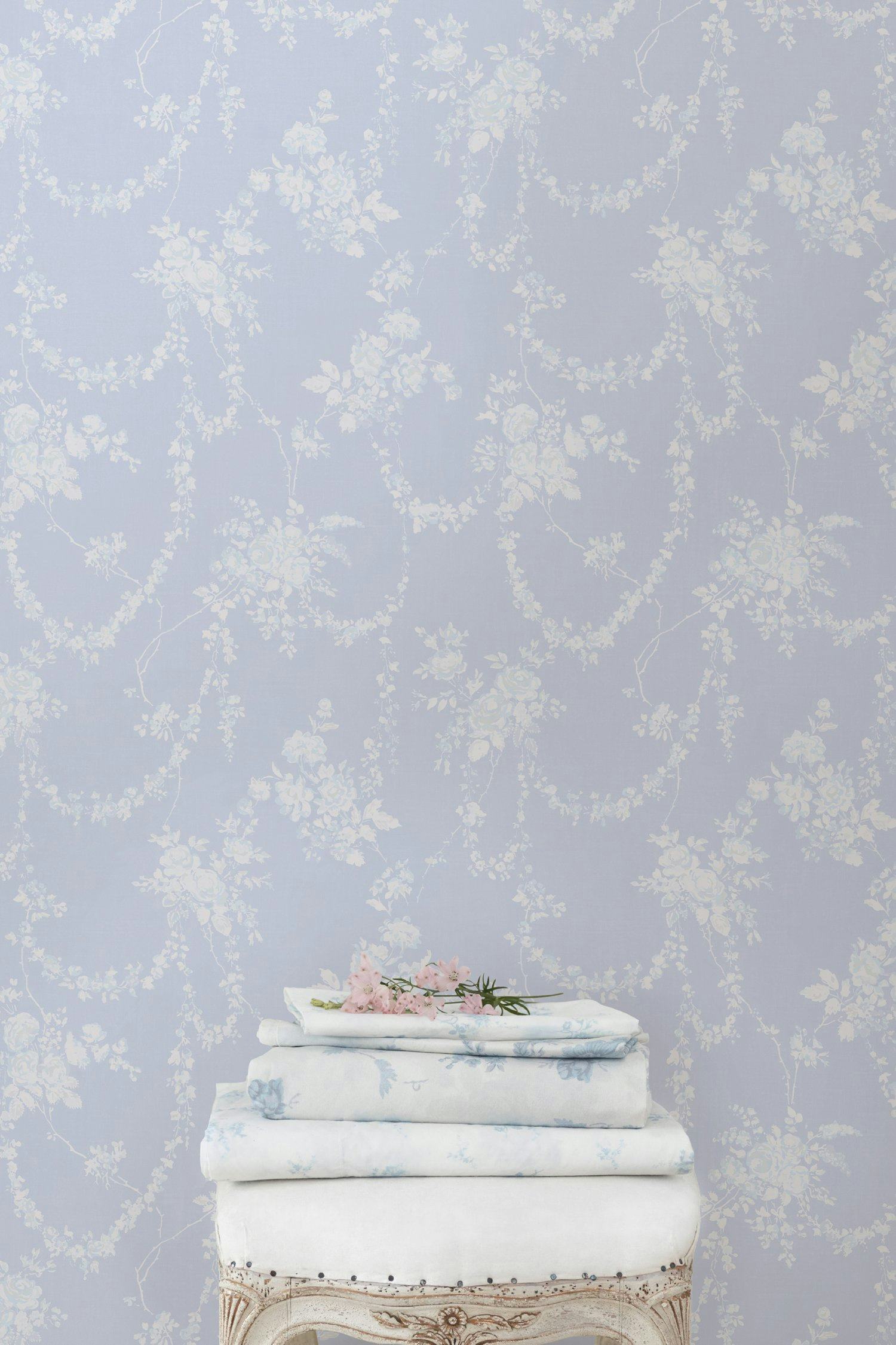 LoveShackFancy’s New Wallpaper & Bedding Collection Is A Cottagecore ...