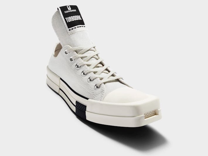 Rick Owens’ distorted Converse sneakers now have a price and release date