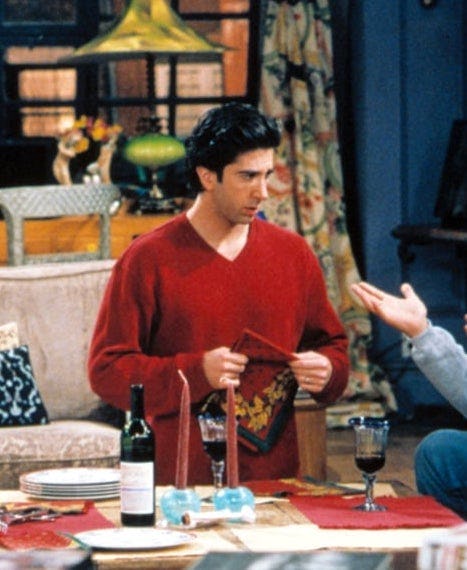 9 'Friends' Outfits That Defined '90s Mens Fashion