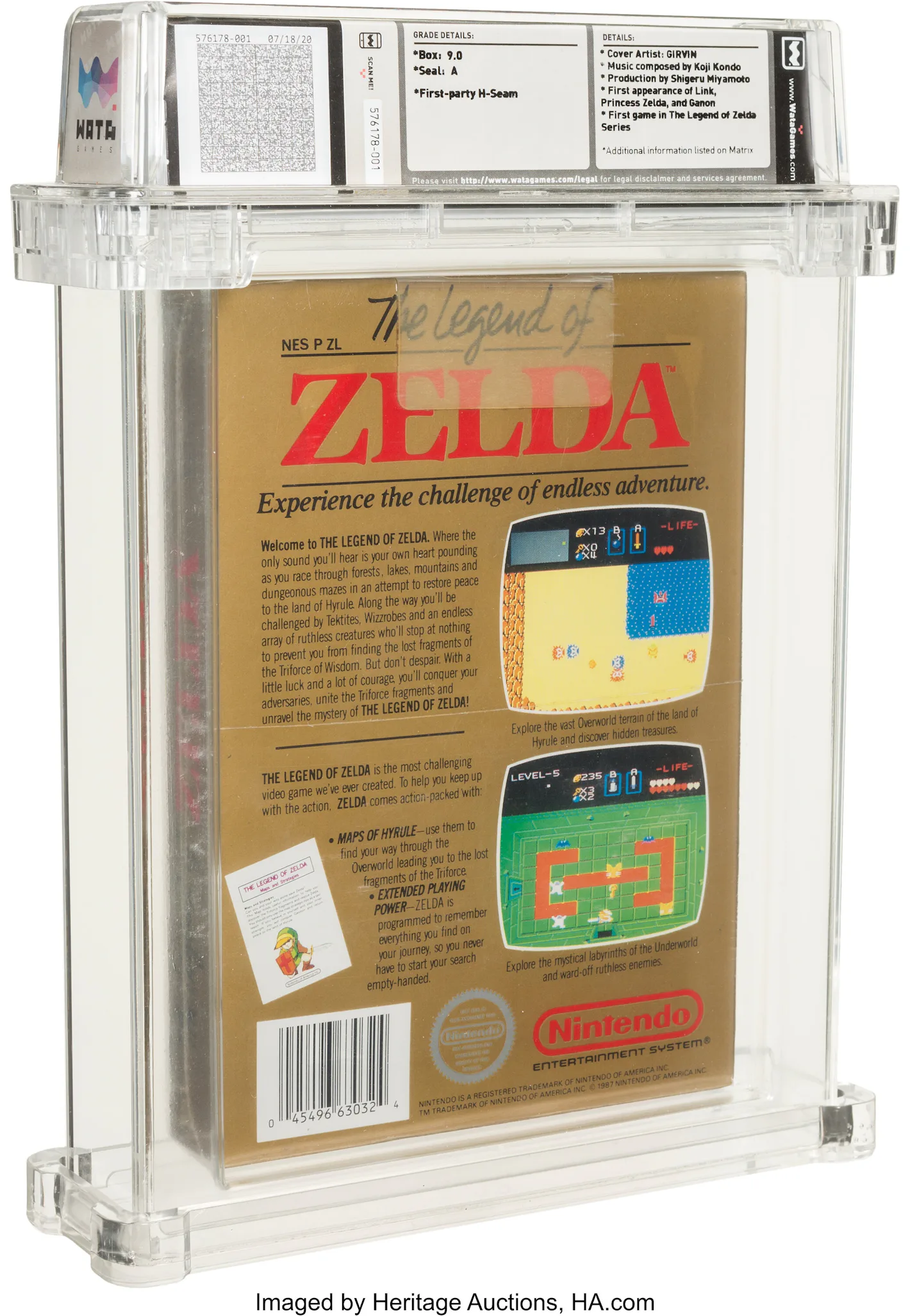 This early copy of ‘The Legend of Zelda’ can be yours for only... $115K