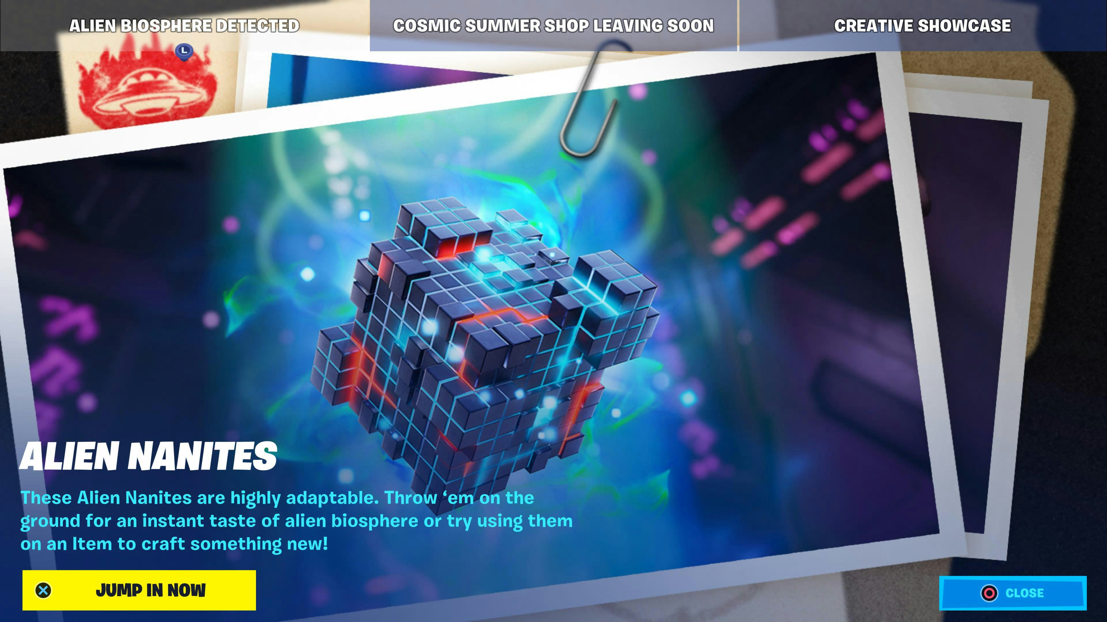 ‘Fortnite’ CB radios, alien nanites, and welcome gift locations for Week 5