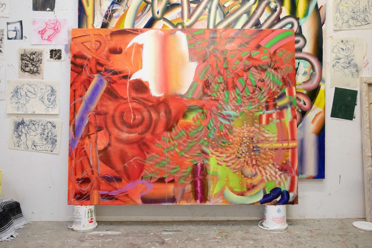 In the Studio With Lauren Quin, the Painter Doing Abstraction Her Own Way