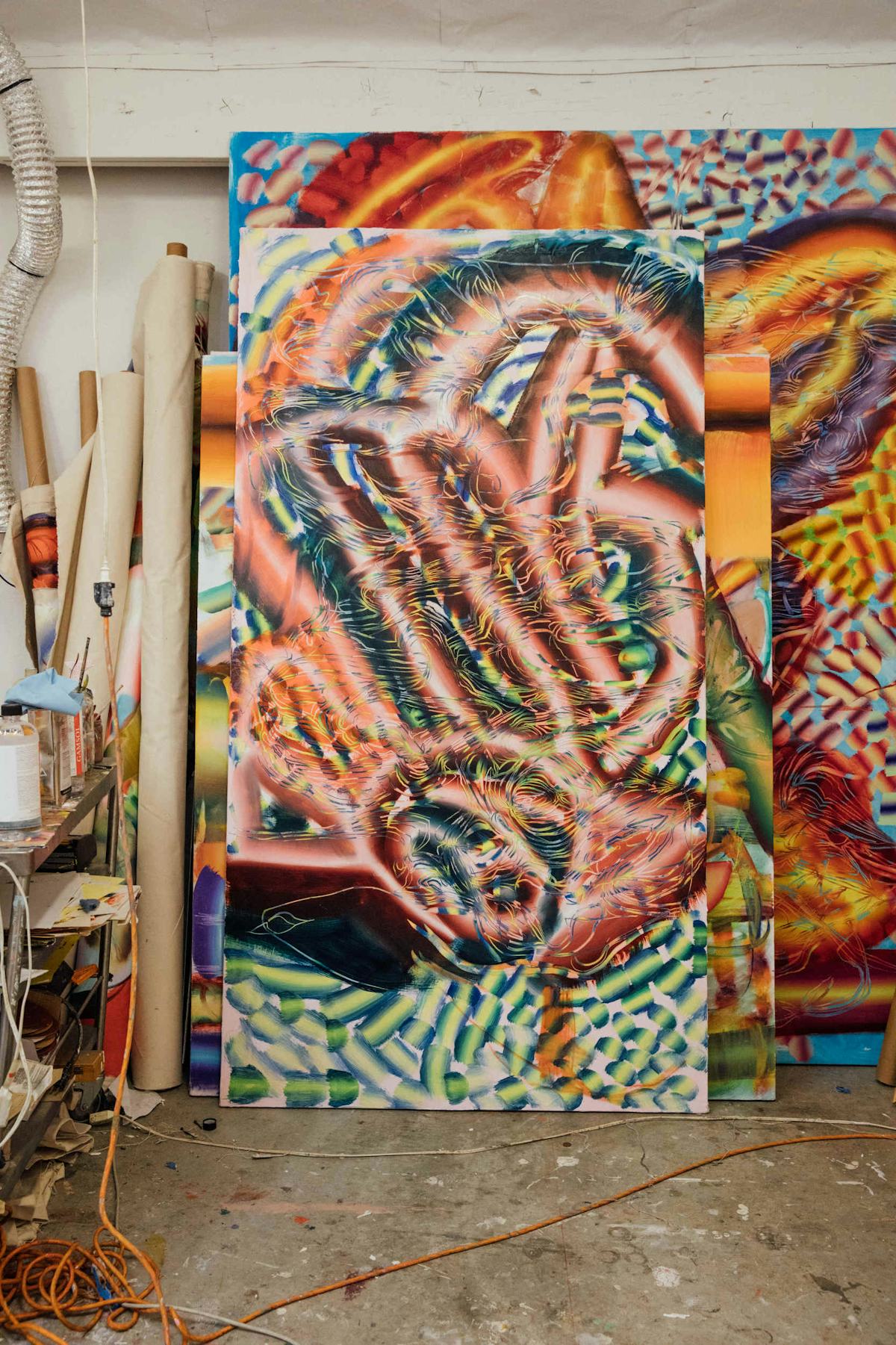 In the Studio With Lauren Quin, the Painter Doing Abstraction Her Own Way