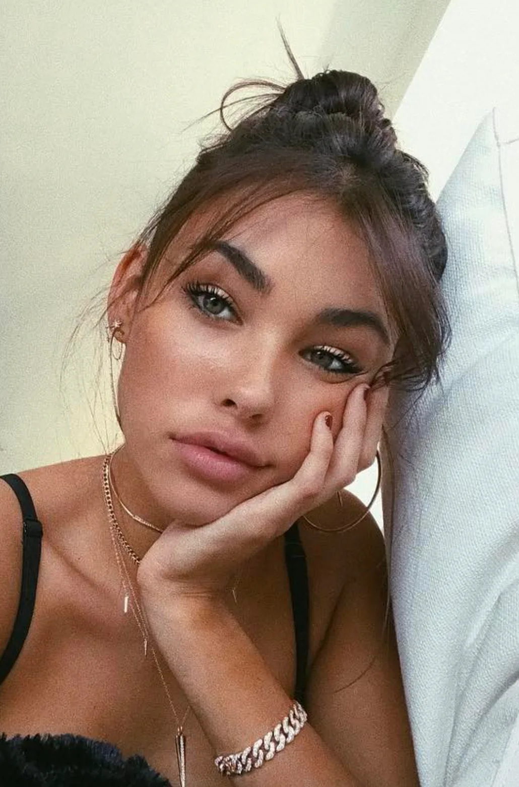Madison Beer No Makeup Selfie | Saubhaya Makeup
