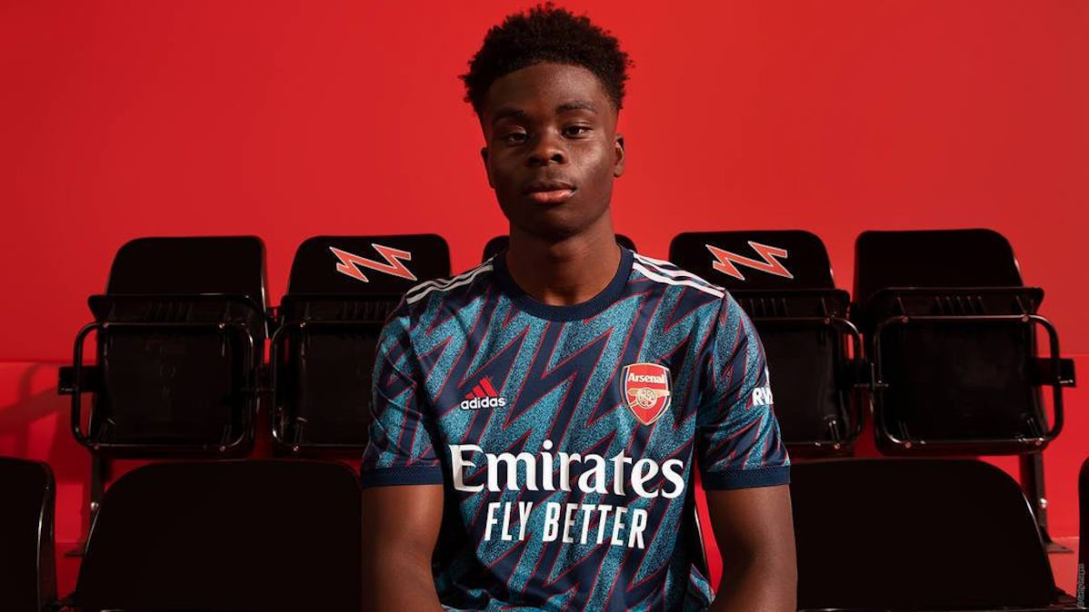Arsenal’s 21/22 third kit remixes two of its best ’90s soccer jerseys