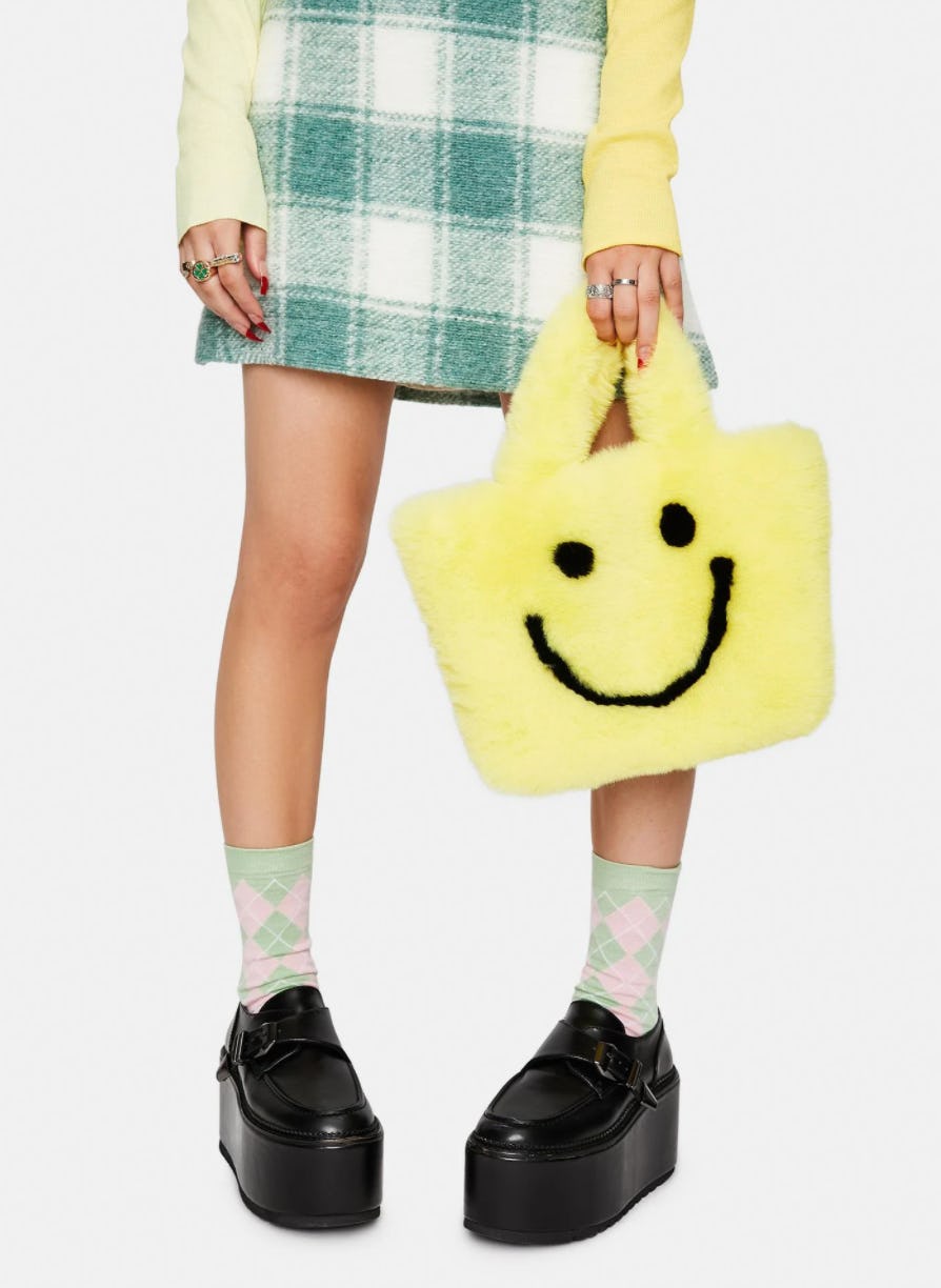 Shop Fuzzy Faux Fur & Shearling Handbags For Fall