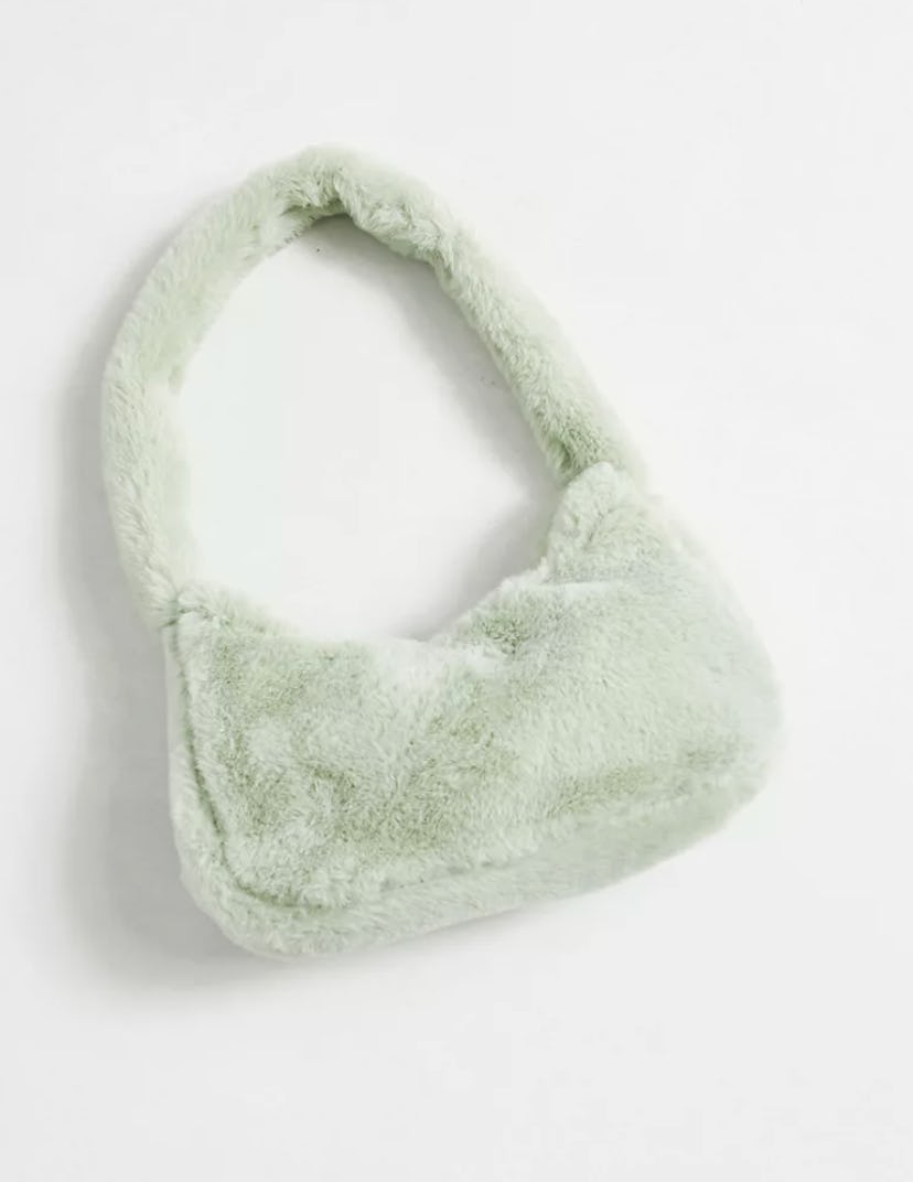 Shop Fuzzy Faux Fur And Shearling Handbags For Fall