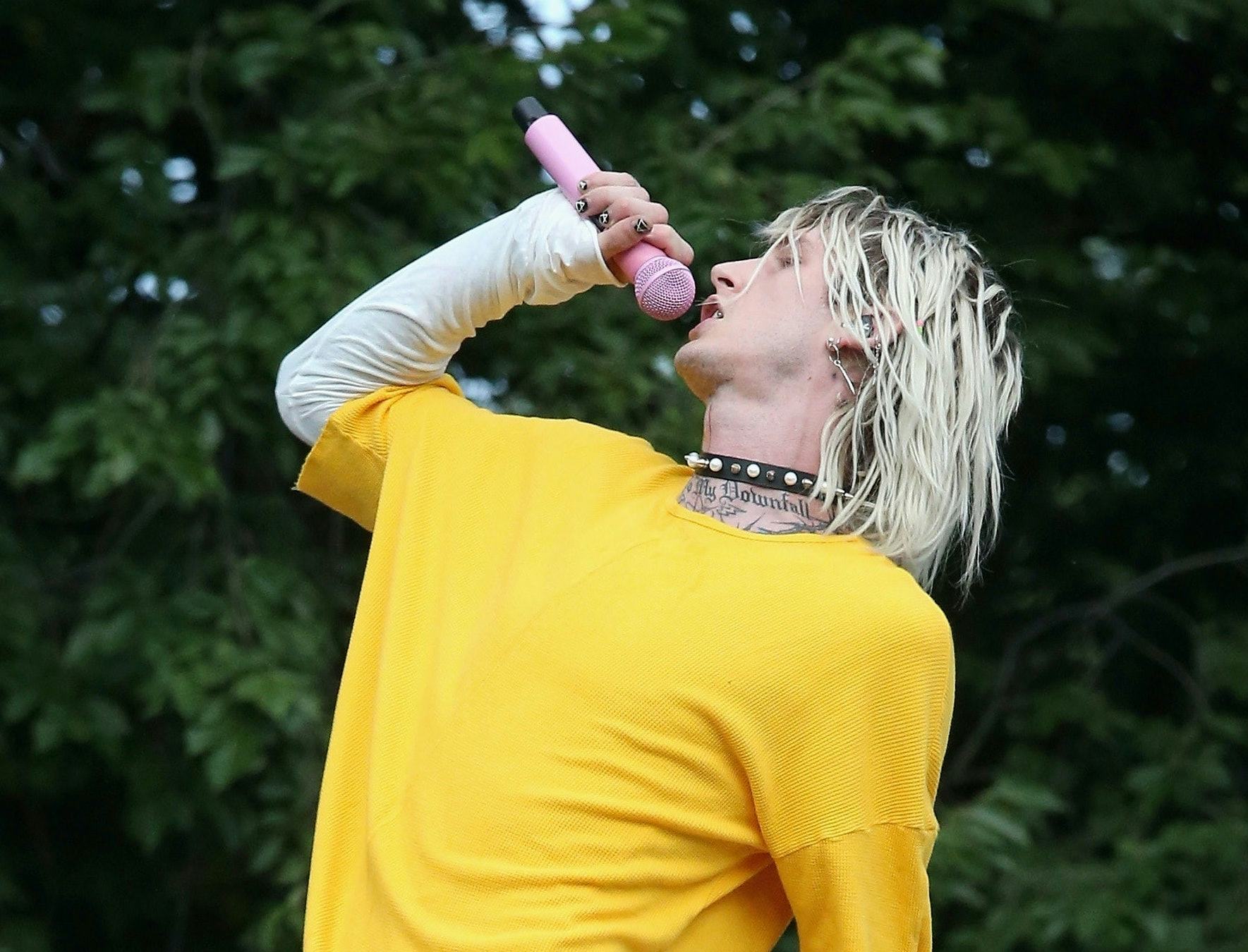 Machine Gun Kelly Just Shaved His Head