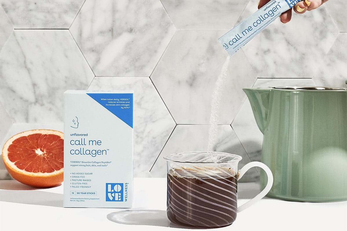 Love Wellness' Call Me Collagen Powder Is Like 8 Hours Of Sleep In A Packet