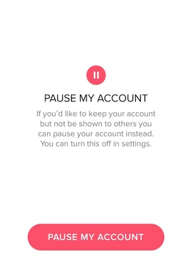 How To Delete Your Tinder Account (& Pause Or Hide It)
