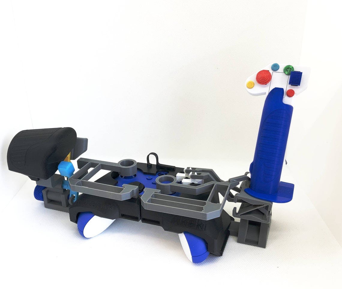 YouTuber 3D prints wacky ‘Microsoft Flight Simulator’ joystick for Xbox ...