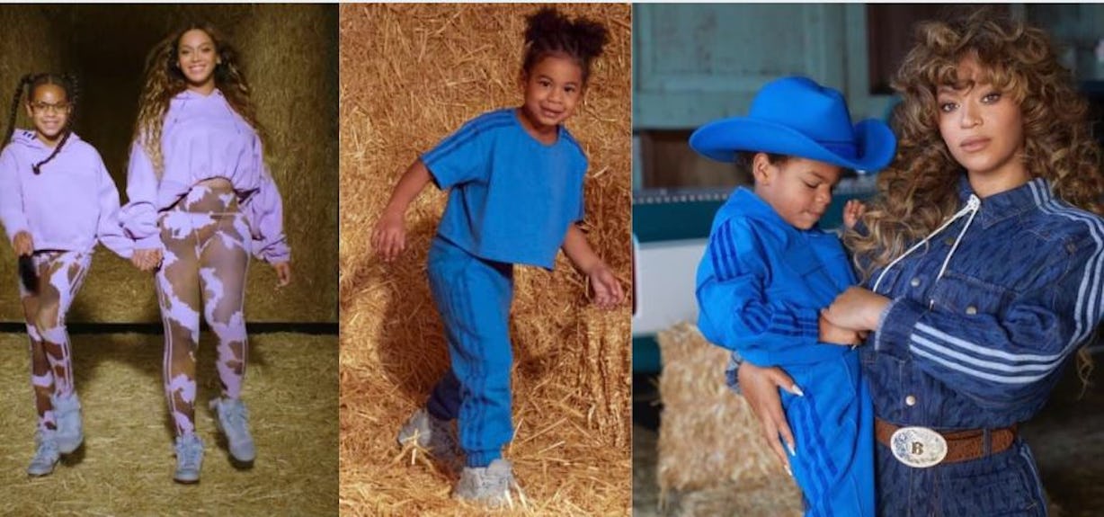 Blue Ivy, Rumi, & Sir Model New Ivy Park Line For Kids