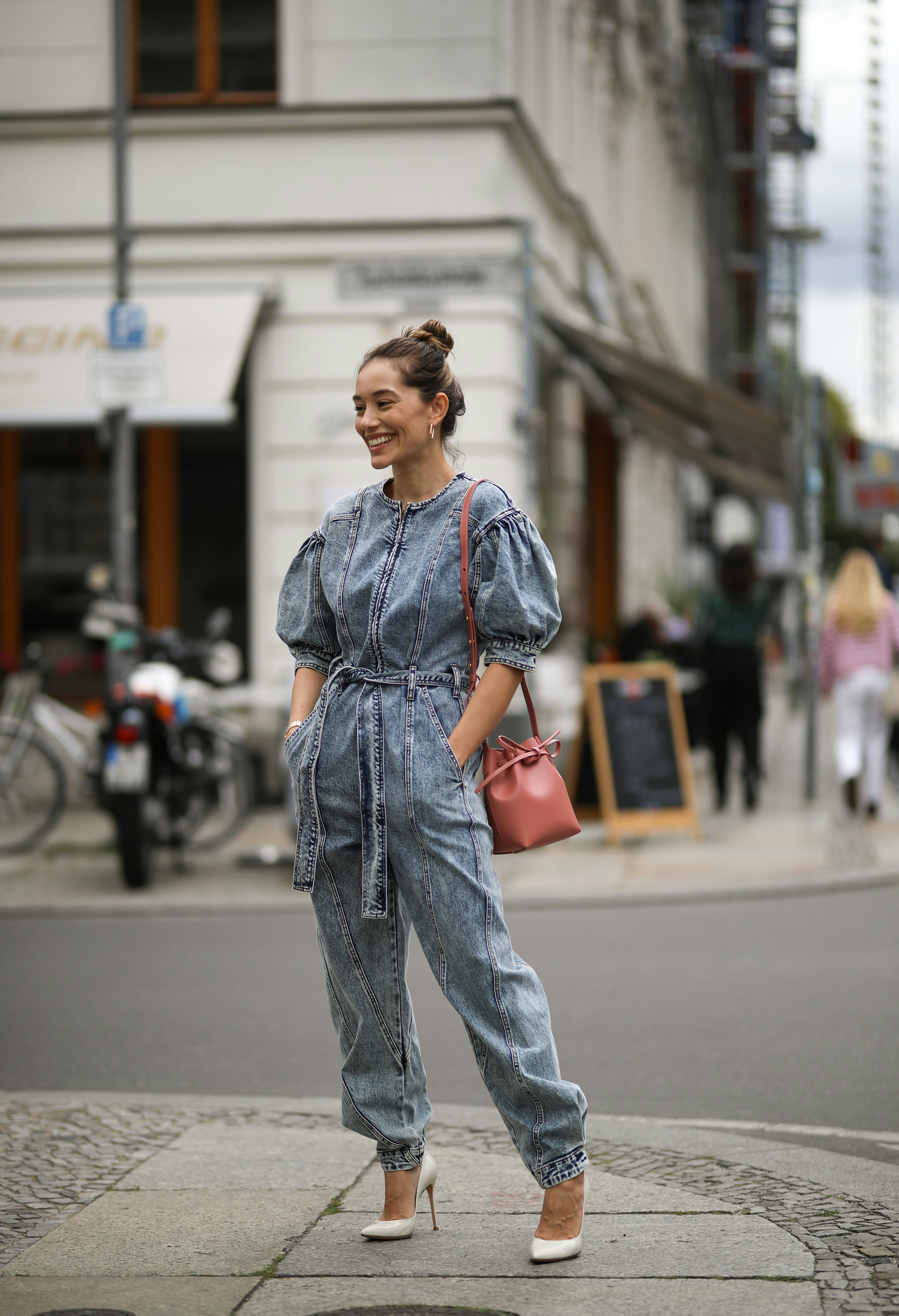 The Acid Wash Denim Trend Is Back — And It's Street Style-Approved