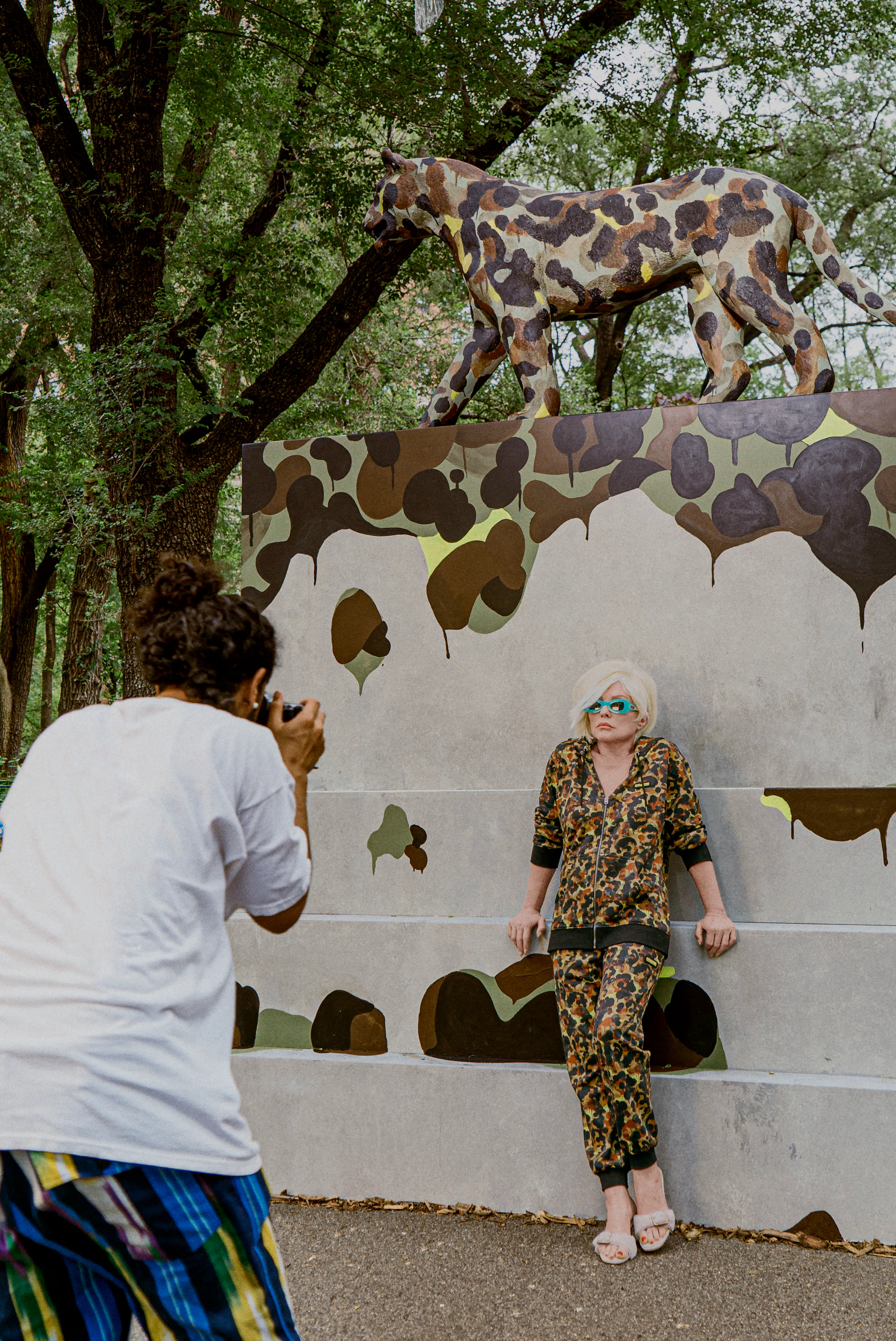 Debbie Harry Stars in Coach's New Camouflage Campaign