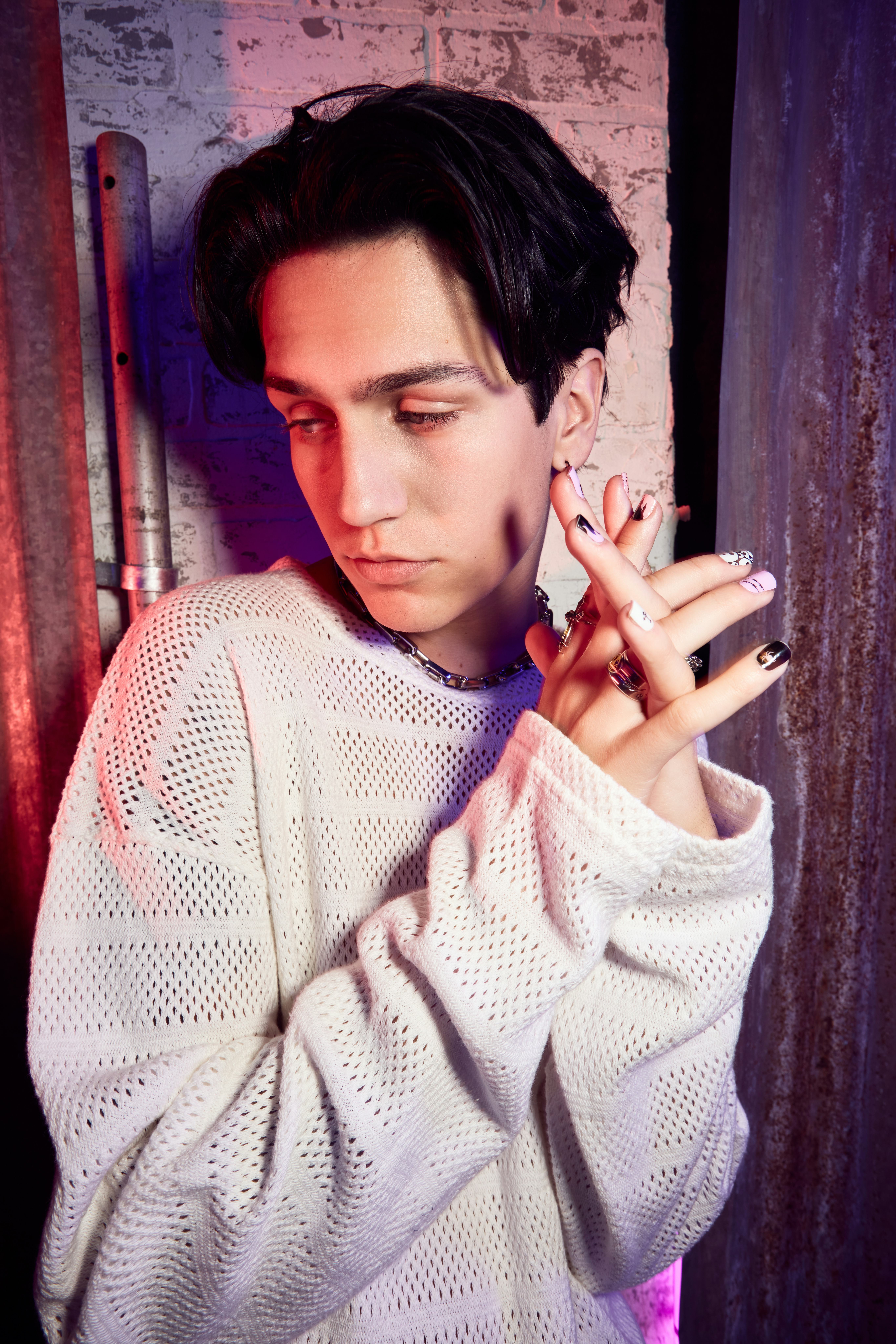 LIL HUDDY Just Dropped a Punk Inspired Nail Sticker Collab with Glamnetic