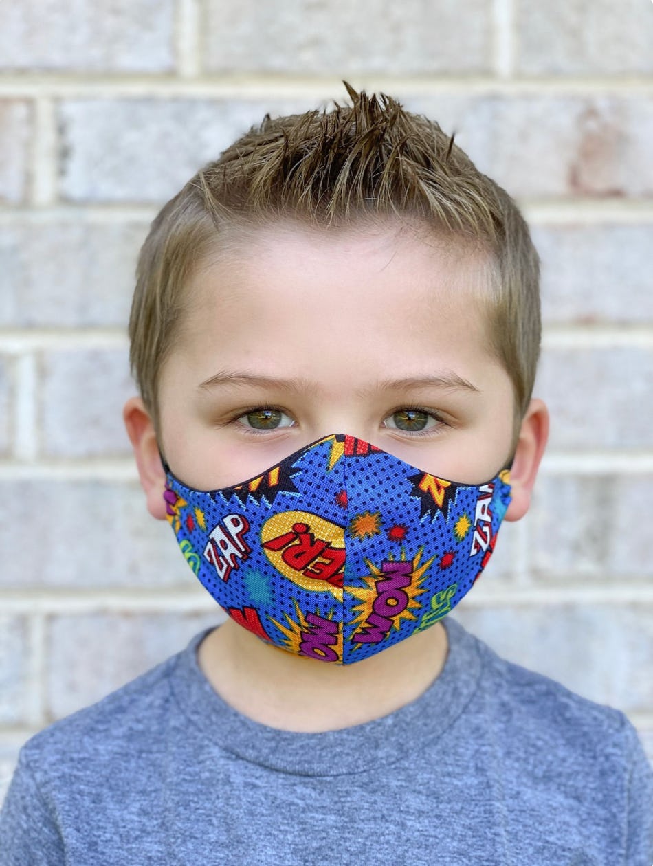 These Behind-The-Head Face Masks For Kids Are More Comfortable Than Most