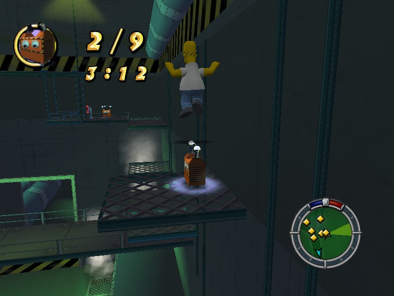 A YouTuber re-created 'The Simpsons Hit & Run' in a week