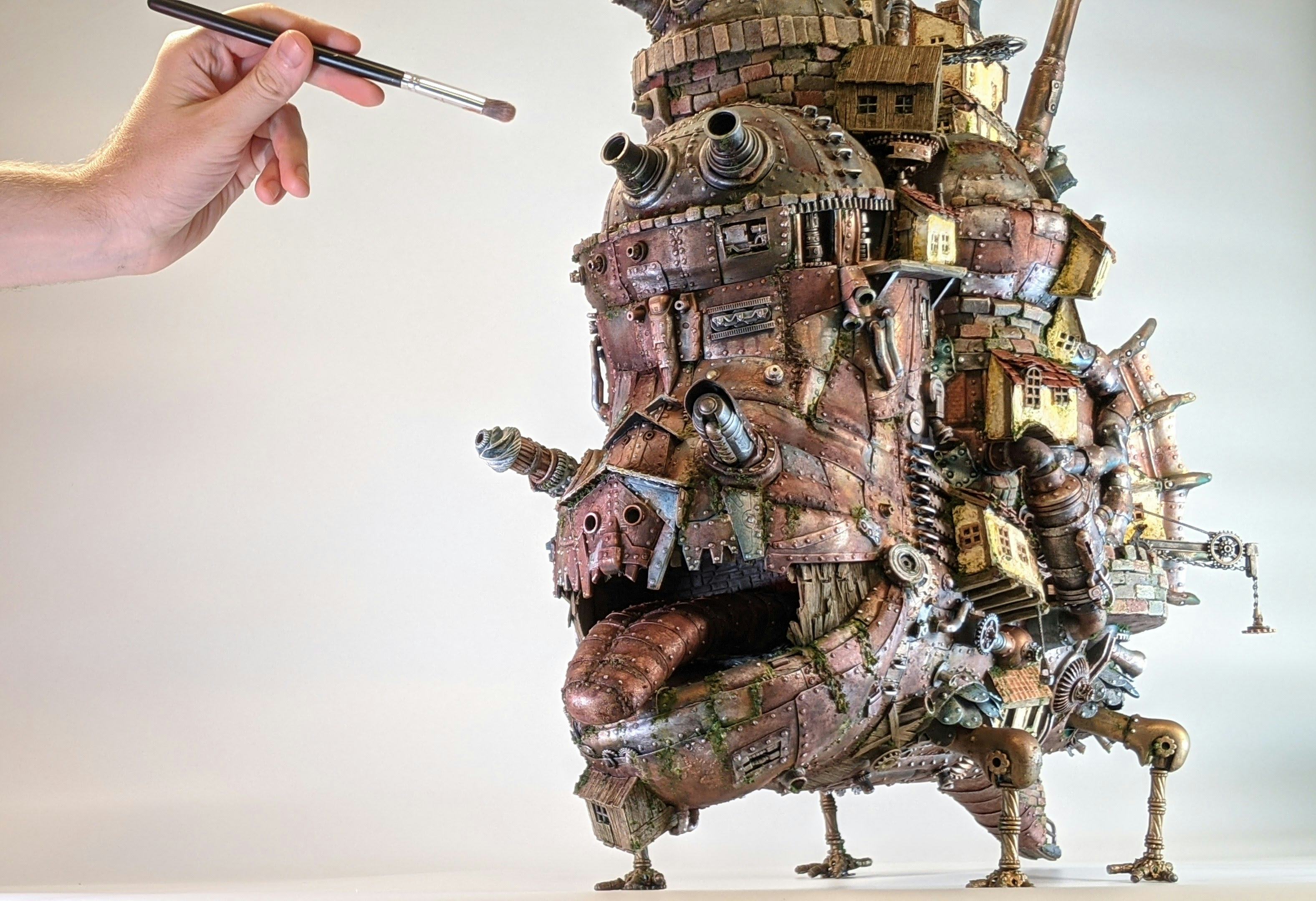 Watch this YouTuber make ‘Howl's Moving Castle’ out of actual garbage