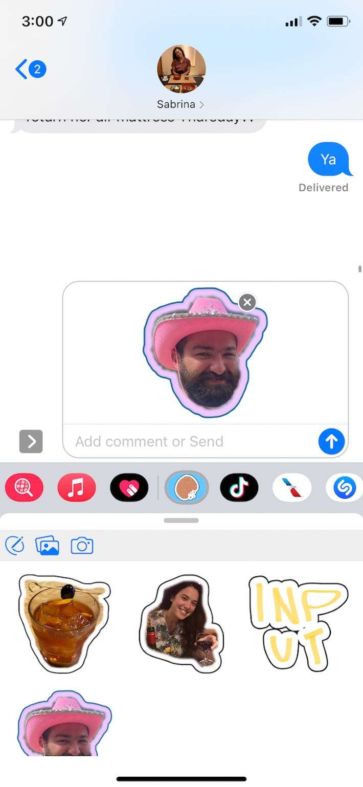 StickerDoodle is a fun way to make stickers for iMessage or Slack